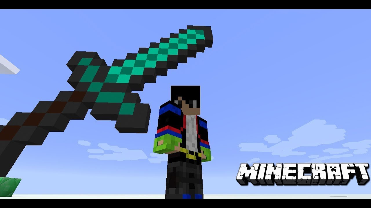 Espada minecraft - Pixel Art Minecraft (paso a paso) - YouTube