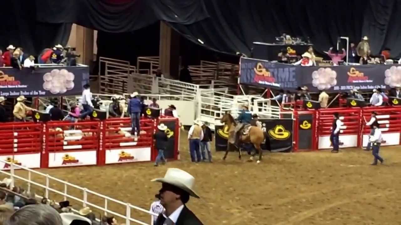 Bull riding fail San Antonio Rodeo 2014 - YouTube