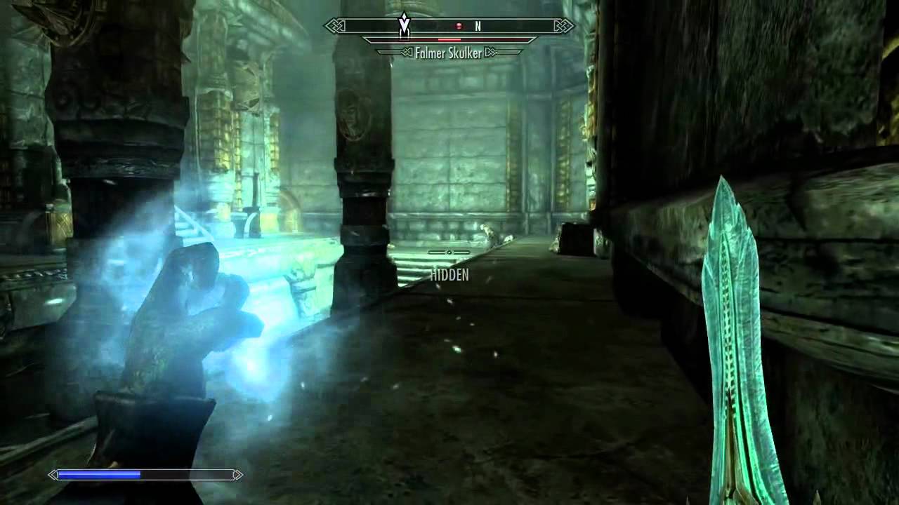 Skyrim with Nhalla ~ Rune Traps (Rune Master Perk) - YouTube