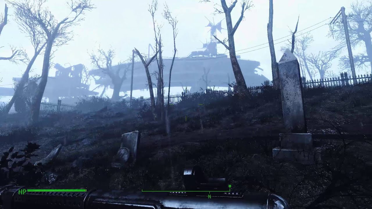 Fallout 4 Location: Wildwood Cemetery - YouTube