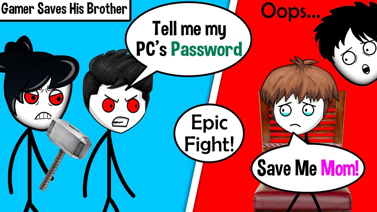 When a Gamer Saves His Brother - YouTube