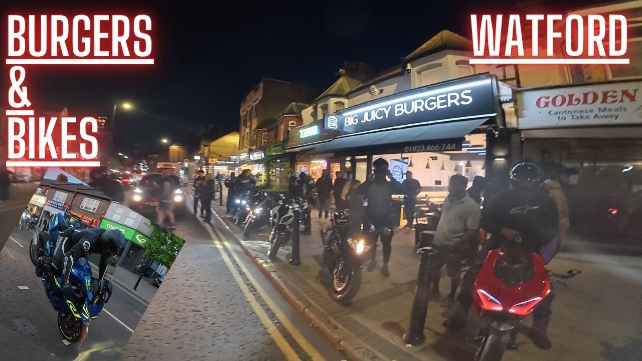 Big Bikes & Big Juicy Burgers - Ride With Us - Yamaha R1 Motovlog ...