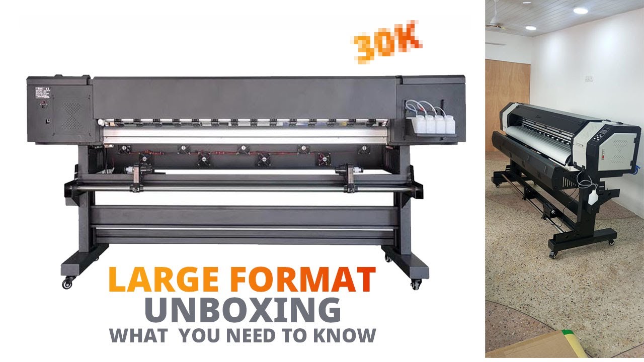 Unboxing and Assembly of a Large Format Printer: First Impressions ...