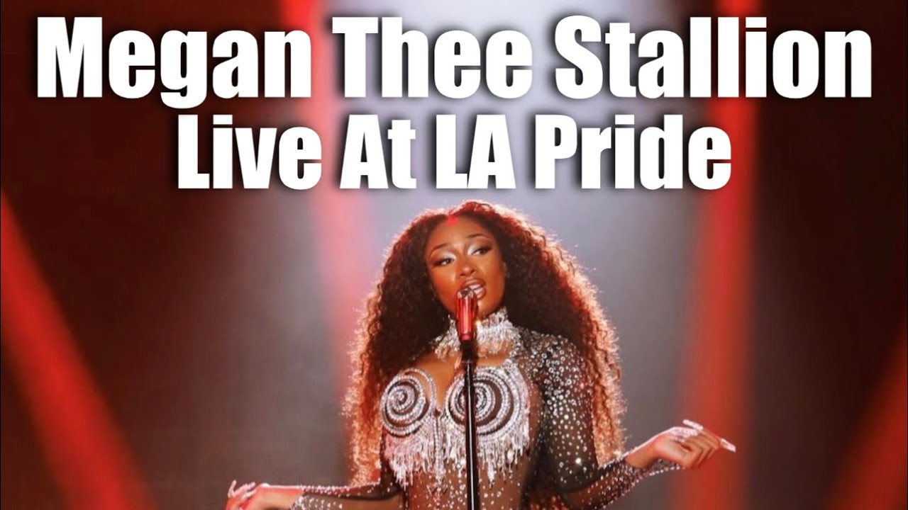 Megan Thee Stallion Live At LA Pride - YouTube
