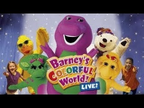 Barney Barney`s Colorful World Live - YouTube