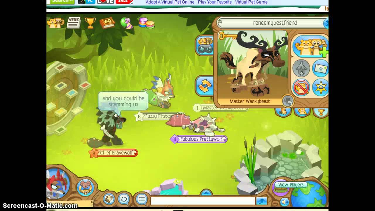 animal jam-fake scam give away golden glove - YouTube