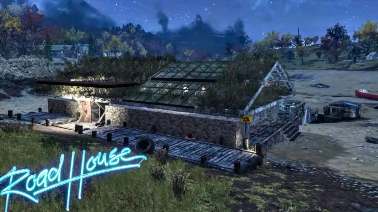 Fallout 76 build: Road house bar and brawl - YouTube