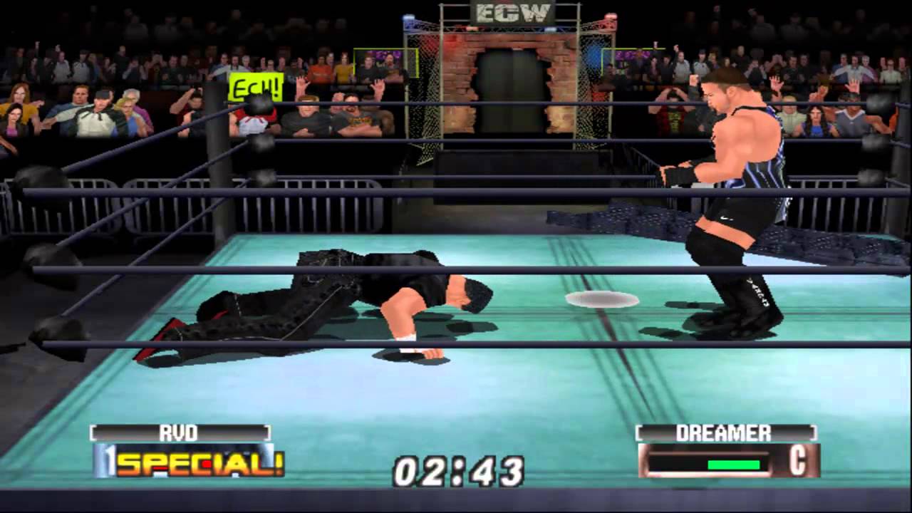 Best In The World Games : WWF No Mercy Mod ''ECW Barely Legal'' RVD V.S ...