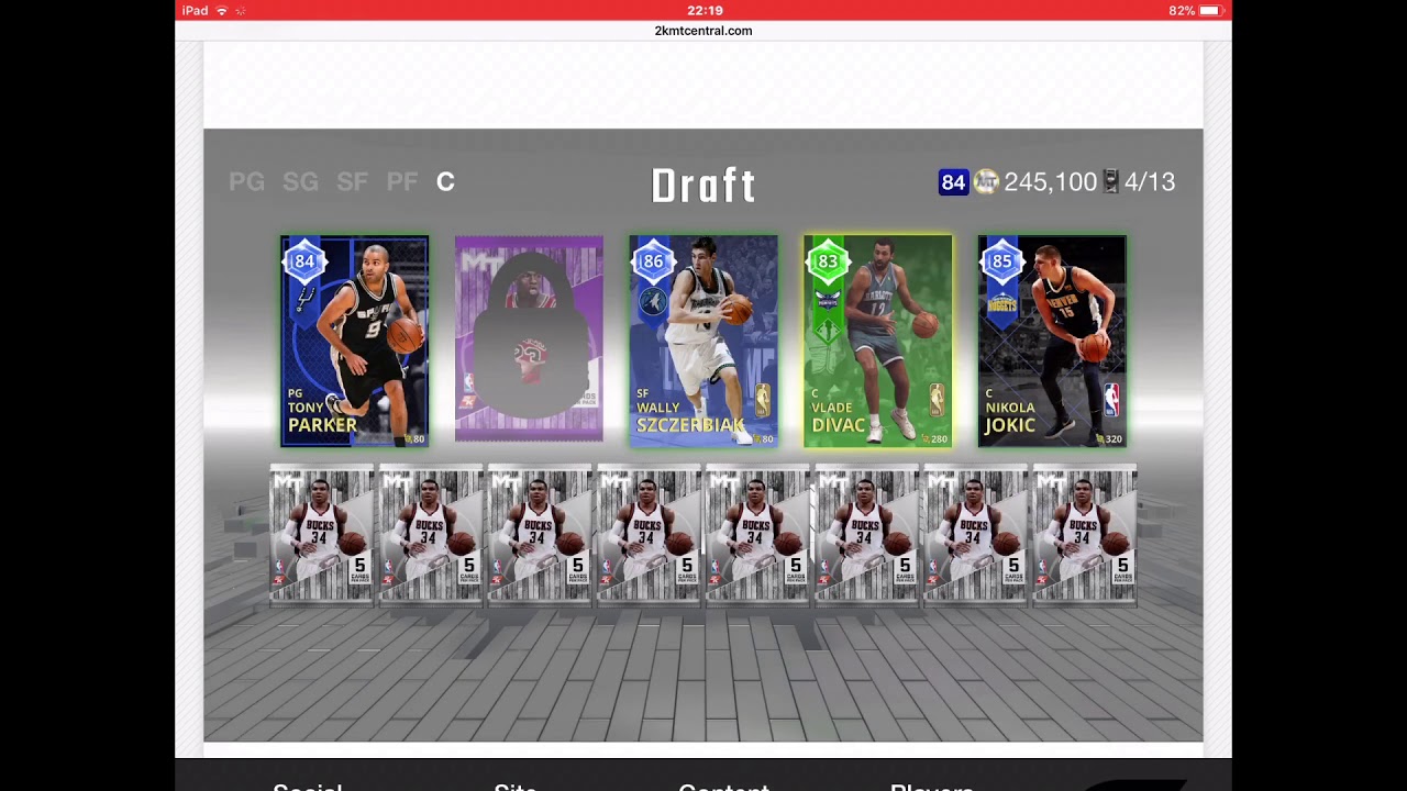 NBA 2k18 Draft - YouTube