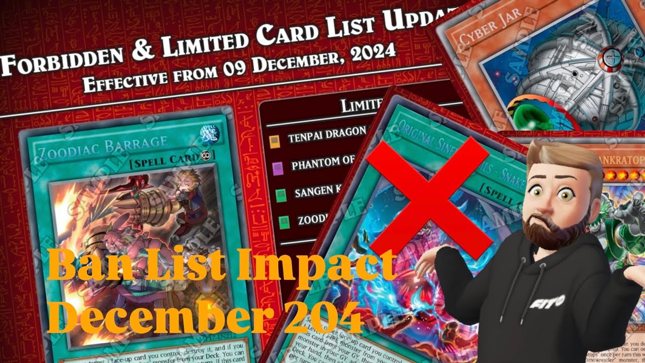 Yu-Gi-Oh! Ban List Impact - December 2024 - YouTube