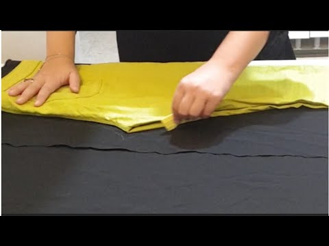 kalıpsız pratik pantolon dikimi