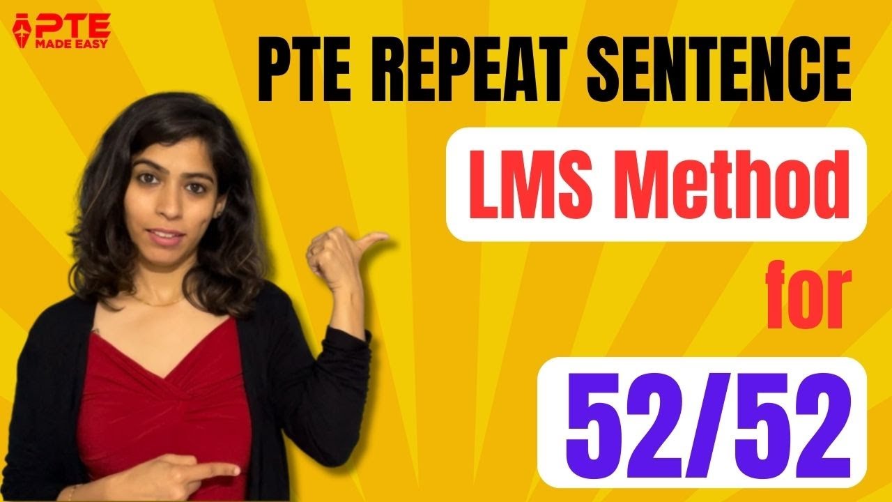 Most Important Task of the PTE Exam | PTE Speaking- Repeat Sentence ...