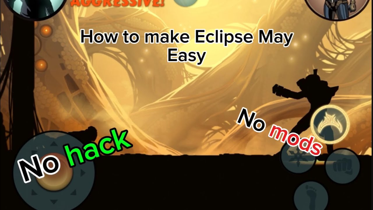Shadow Fight 2- How To Make Eclipse May Easy - YouTube
