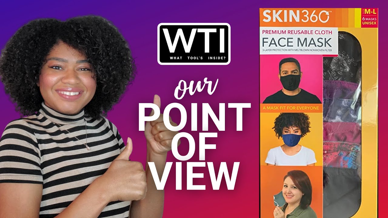 Our Point of View on SKIN360 Reusable Cloth Face Mask From Amazon - YouTube