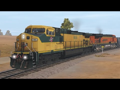 Trainz 3 CNW #8685 pass by - YouTube