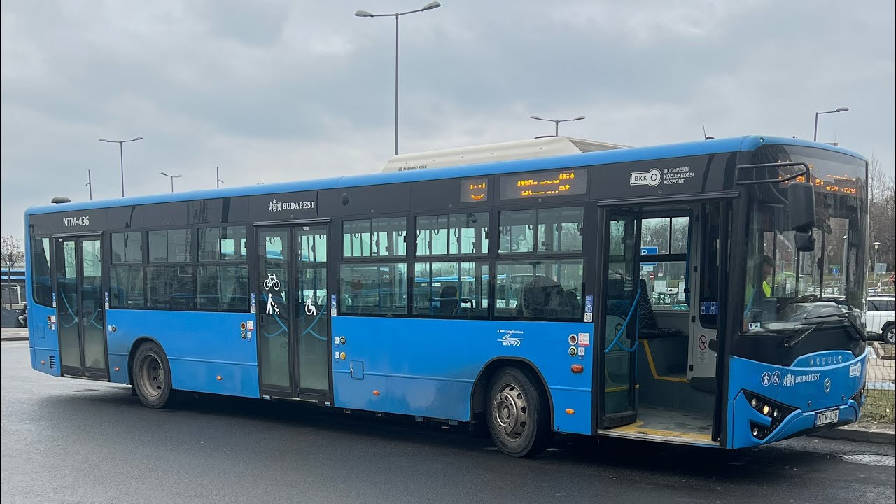 Ikarus MABI Modulo M108d €6 (2015) NTM-436 BKV 🇭🇺 - YouTube