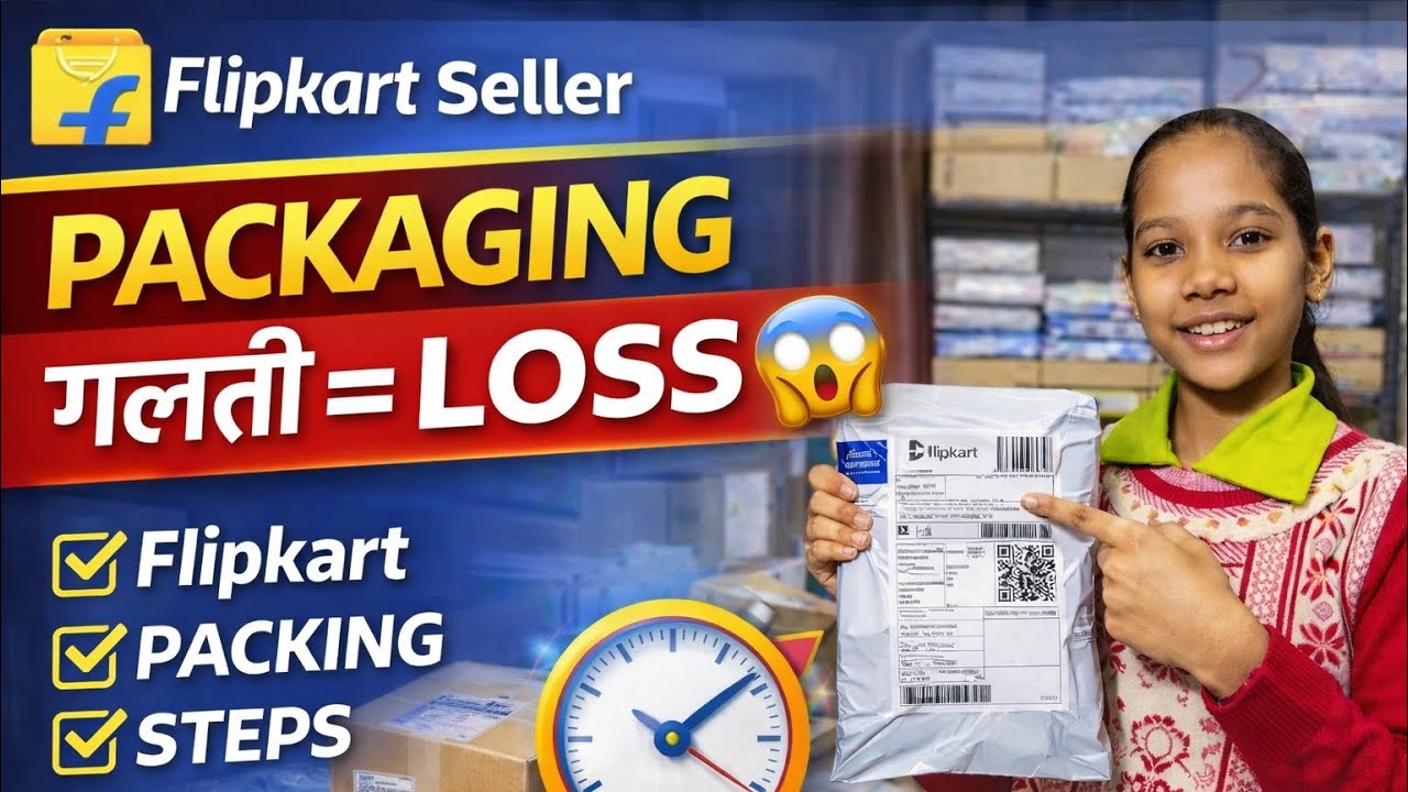 Flipkart Label Download & Product Packing Process | Step by Step Guid ...