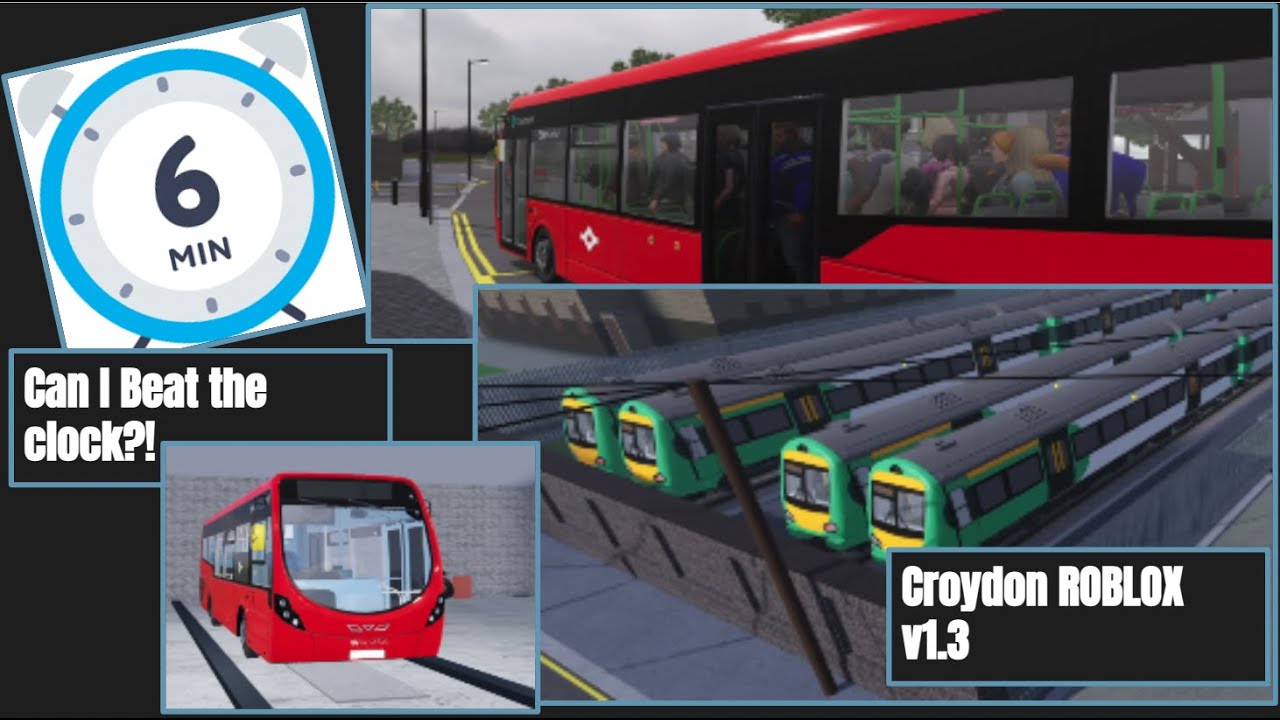 Croydon ROBLOX v1.3: Speedrunning the Latest Update with New Buses and ...