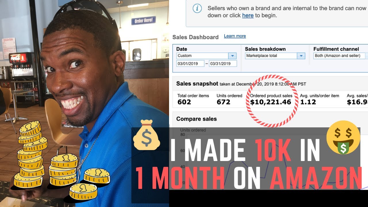 How I Made 10K with Amazon in 1 Month! (Retail Arbitrage) - YouTube