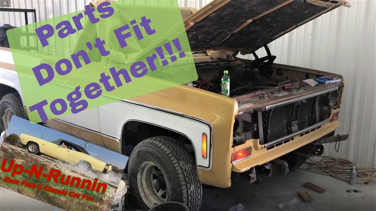 1974 Chevy Blazer Part 19 - Will The New Parts Fit??? - More Assembly ...
