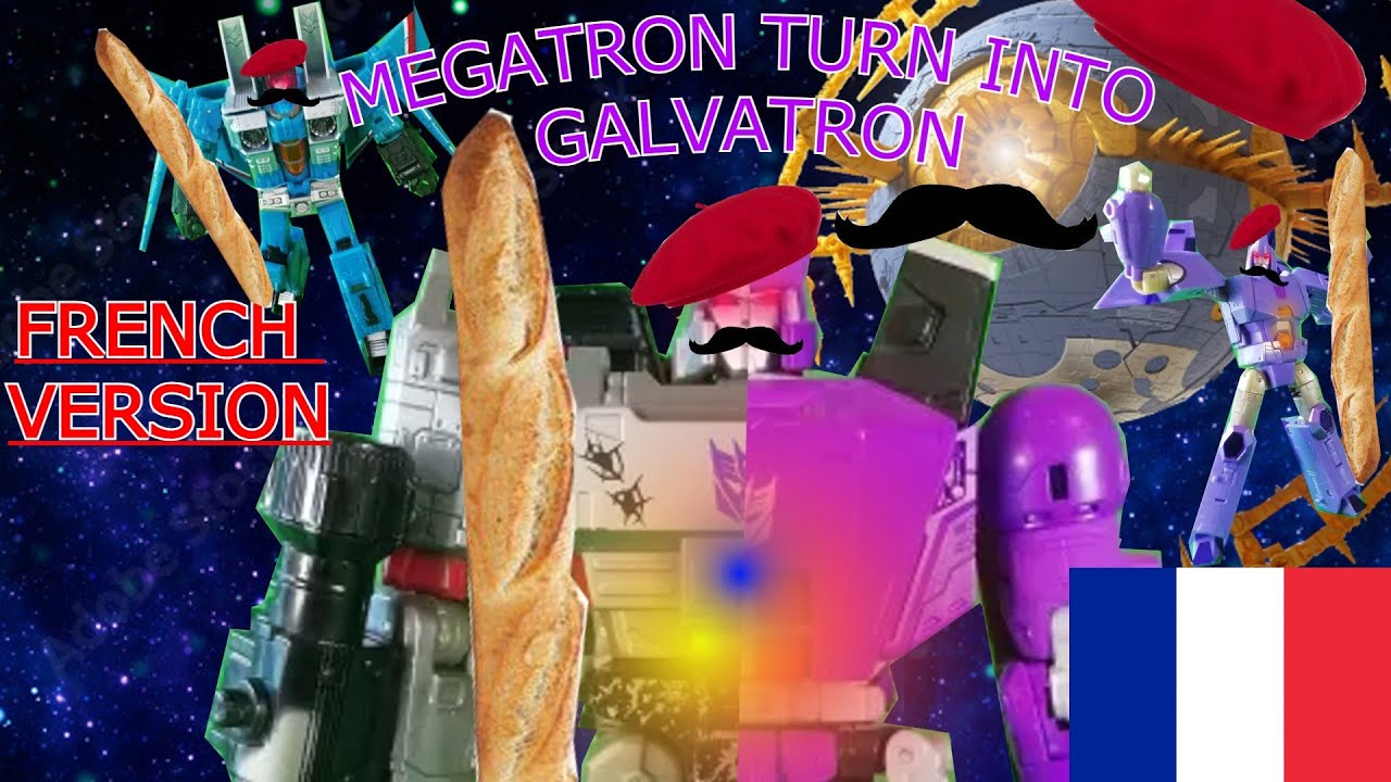 TRANSFORMERS STOP MOTION MEGATRON se fait reformater en GALVATRON (FR ...