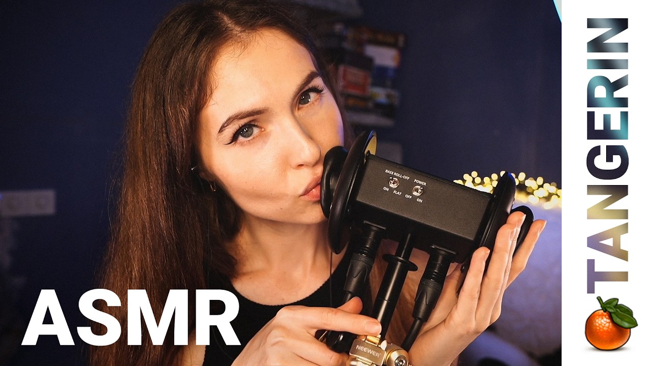 Asmr Kisses Deep Tongue Fluttering And Soft Scratching Tangerin Youtube