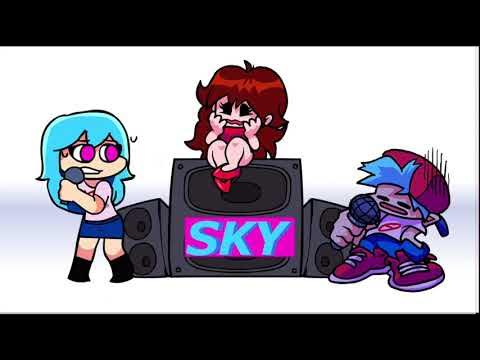 SKY Ost Vs Sky MOD Friday night funkin' - YouTube
