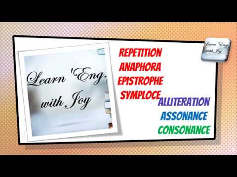 CBSE Repetition Anaphora Epistrophe Symploce Alliteration Assonance and ...