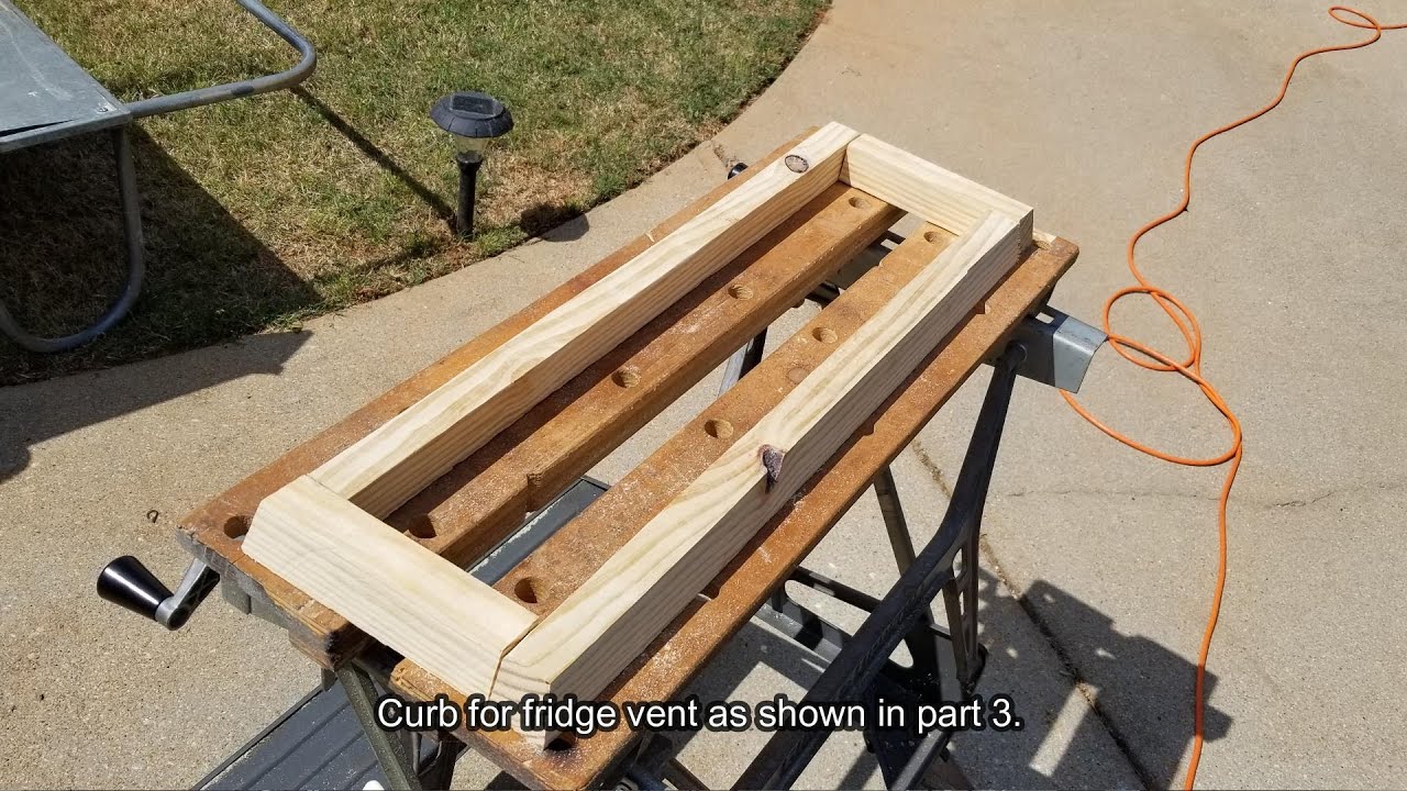 How I did my roof curb fabrication - YouTube