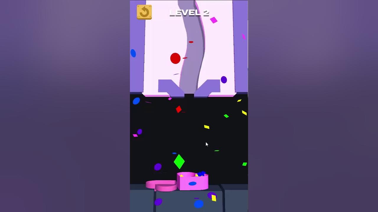 Falling Balls game template - YouTube