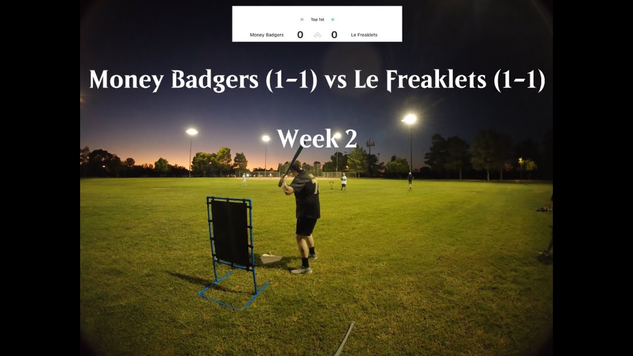 Money Badgers vs. Le Freaklets week 2 - YouTube