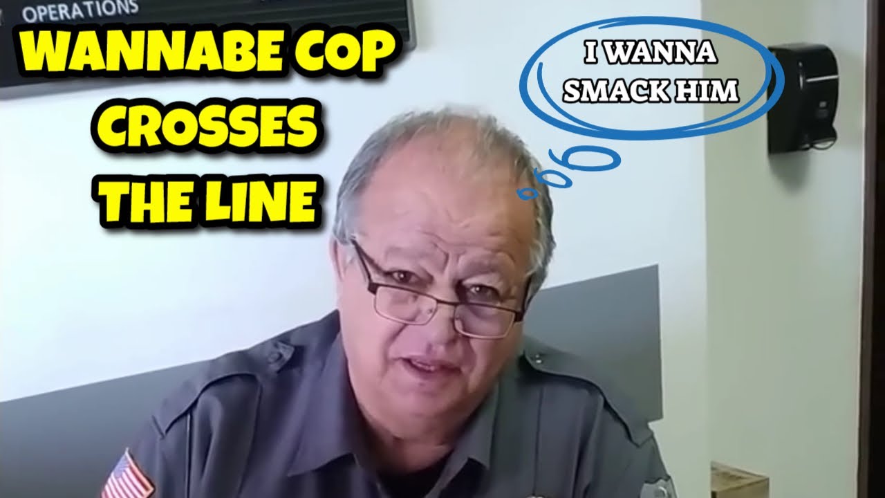 Photography Is Not A Crime | Aggressive Wannabe Cop - YouTube