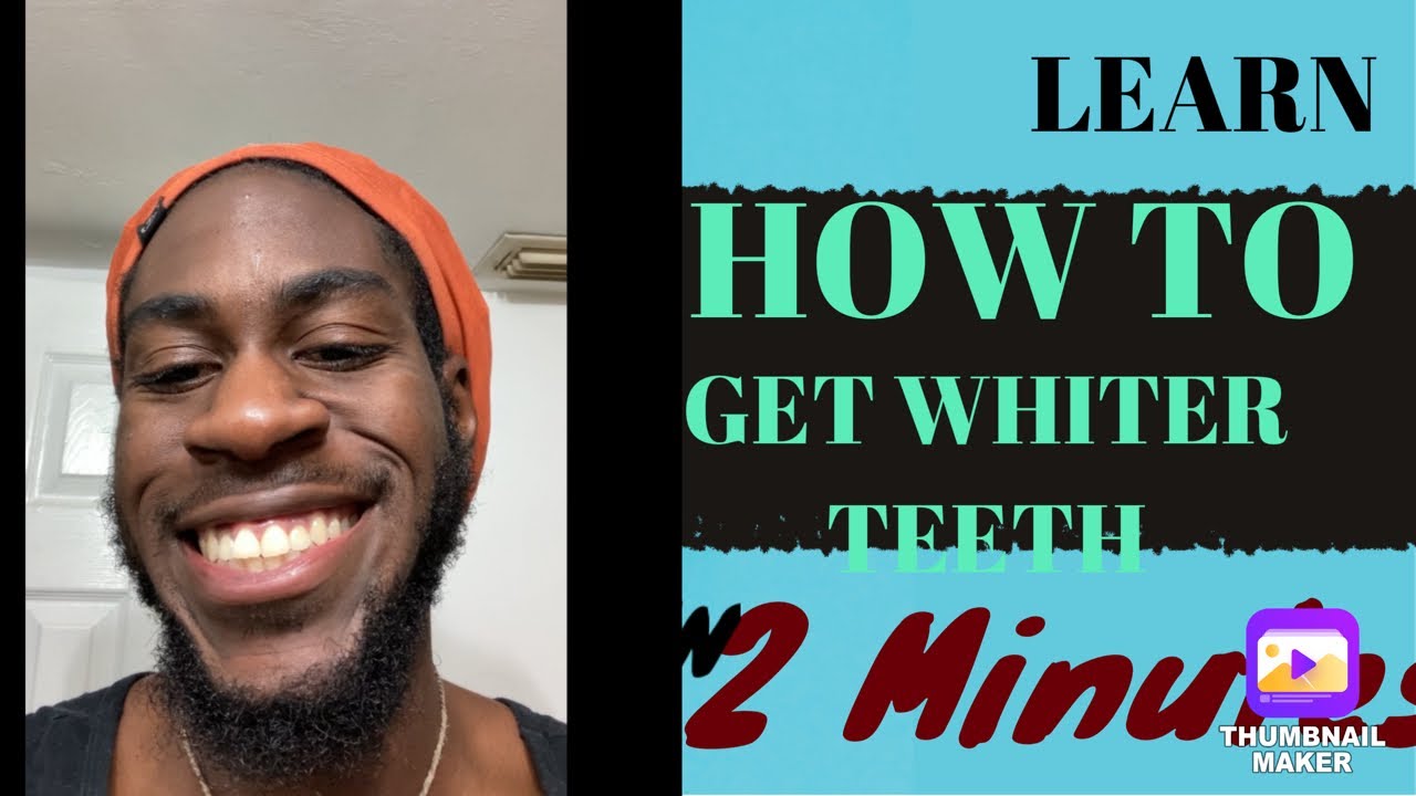 Learn How to get whiter teeth in 2 minutes save money on dentist costs ...
