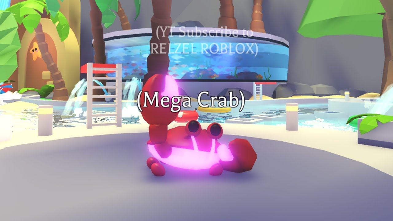 MEGA CRAB (Uncommon) - Fly Ride & Tricks Adopt Me - YouTube