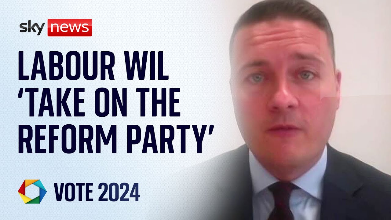 Labour pledges to 'take on Reform UK' | Vote 24 - YouTube