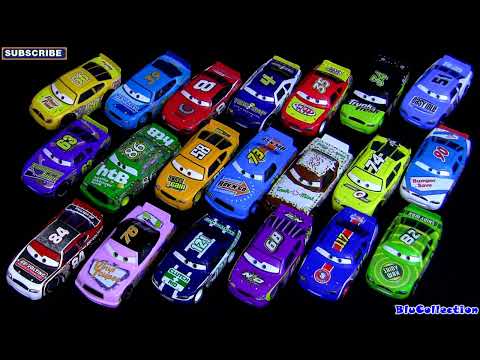 20 Cars Piston Cup Racers Synthetic Rubber Tires Kmart K-day Race Cars Collection Disney