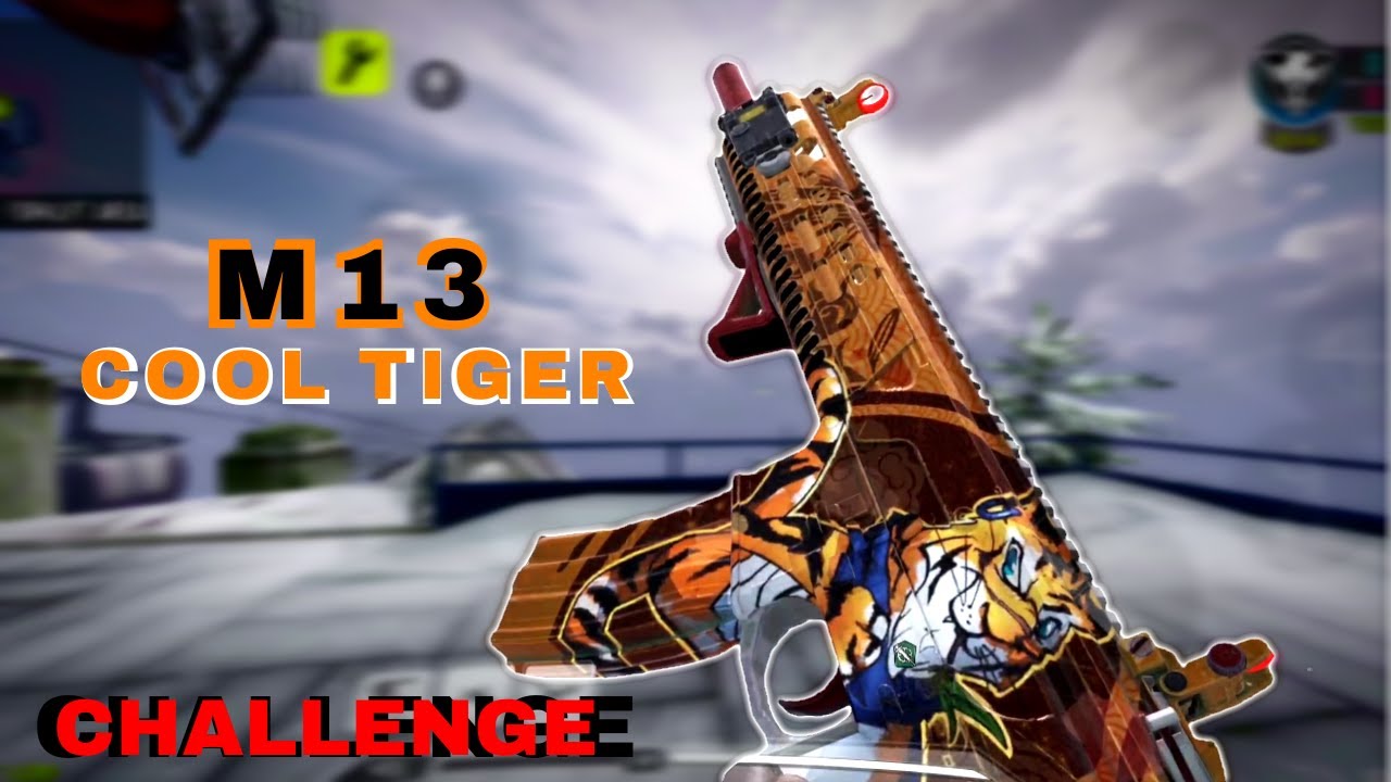 M13 - COOL TIGER Base Loadout Challenge Call of Duty Mobile - YouTube
