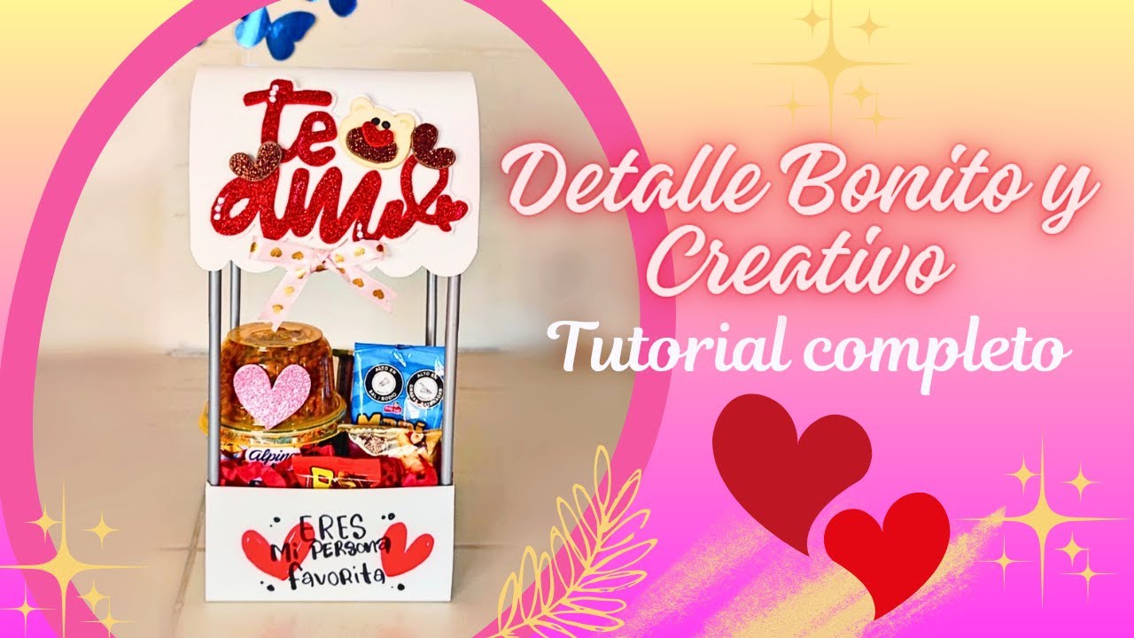 Cómo realizar UN HERMOSO DETALLE para obsequiar en cualquier ocasión 🎁💝😍(Paso a Paso) - YouTube