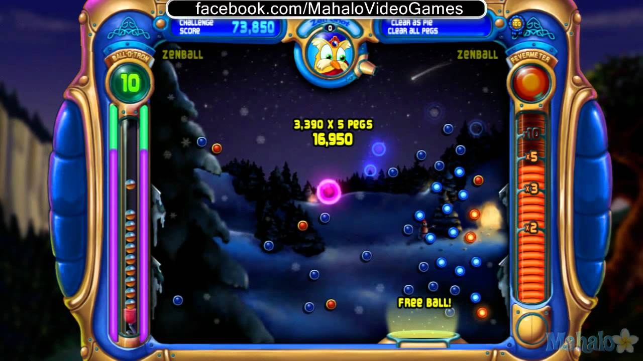 Peggle - Challenge Level 7-5 - YouTube
