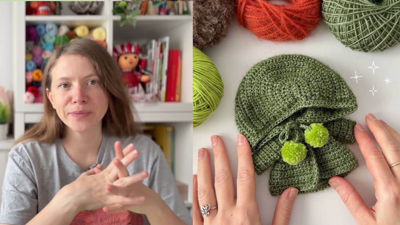 Tiny Hooded Coat for Amigurumi Dolls | Crochet Doll Clothes Tutorial ...