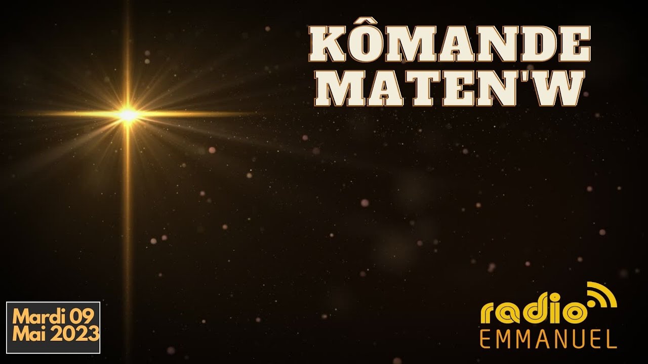 KÔMANDE MATEN'W (RADIO EMMANUEL) Past P.B. Roche - YouTube