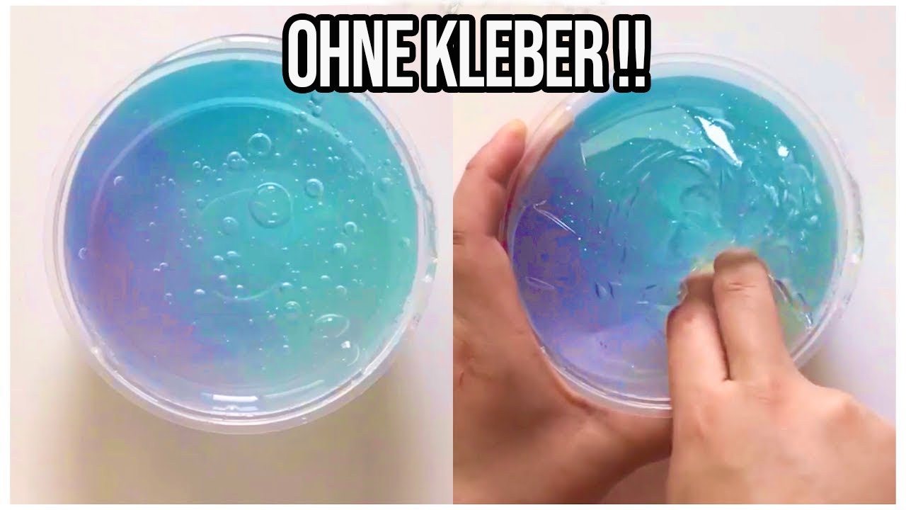 Wie Macht Man Schleim Selber