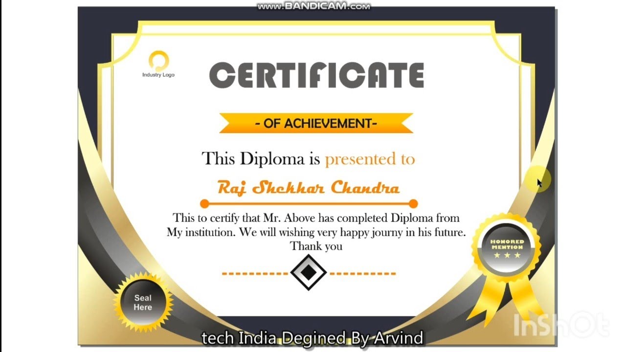 certificate design in corel draw x3| corel x3 tutorials | certificate ...