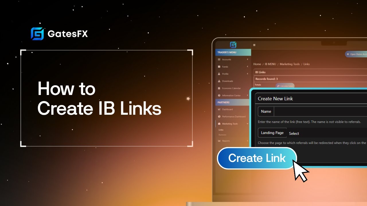 How to Create IB Links with GatesFX - YouTube
