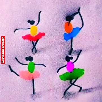 🔴3D cute Dance|| How to draw 3D art|| Easy art for kids|| Art#shorts # ...