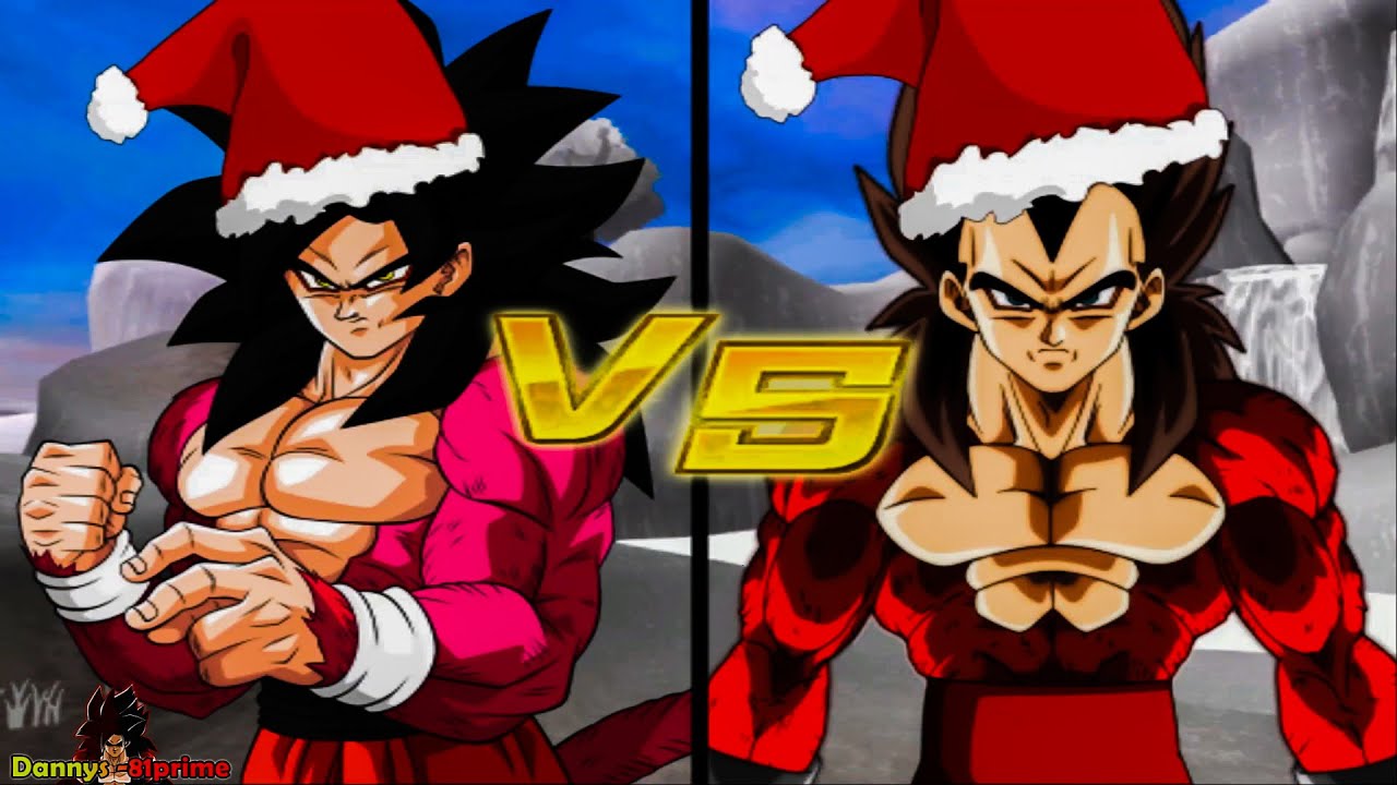 TEAM SANTA GOKU SSJ4 VS TEAM SANTA VEGETA SSJ4 / 𝐃𝐑𝐀𝐆𝐎𝐍 𝐁𝐀𝐋𝐋 𝐙 𝐁𝐔𝐃𝐎𝐊𝐀𝐈 ...