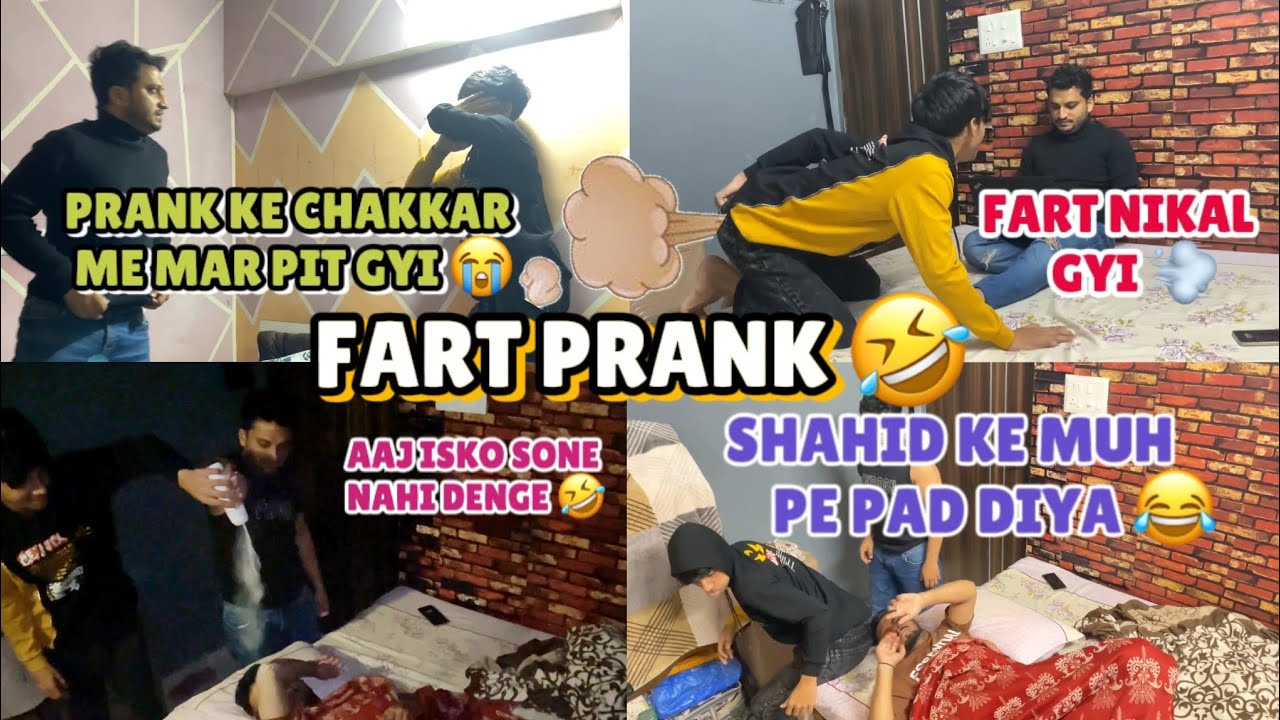 Fart Prank On My Angry Brothers 💨 | Brothers Hilarious Reaction 🤣 ...