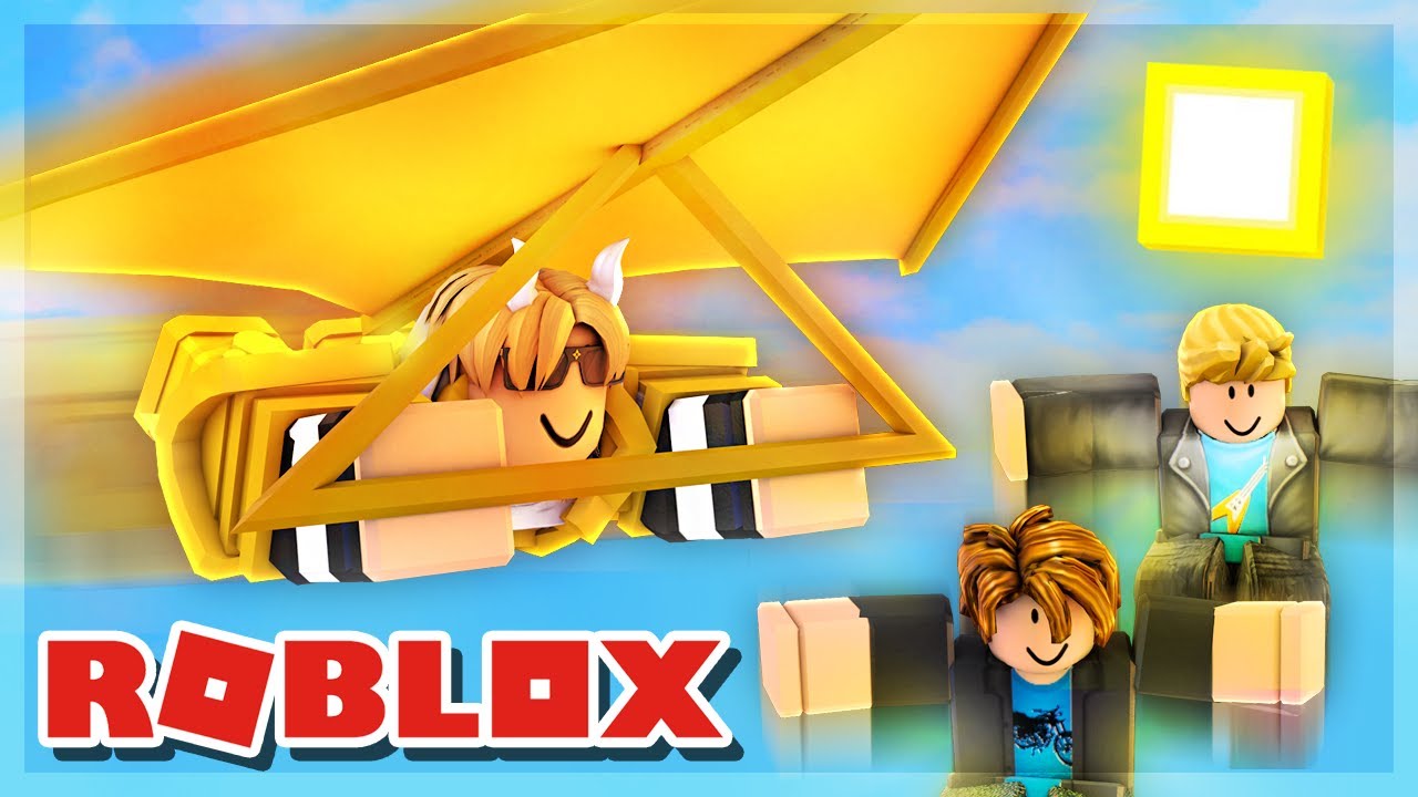 Using The OVERPOWERED Hang Glider! Roblox Bedwars - YouTube