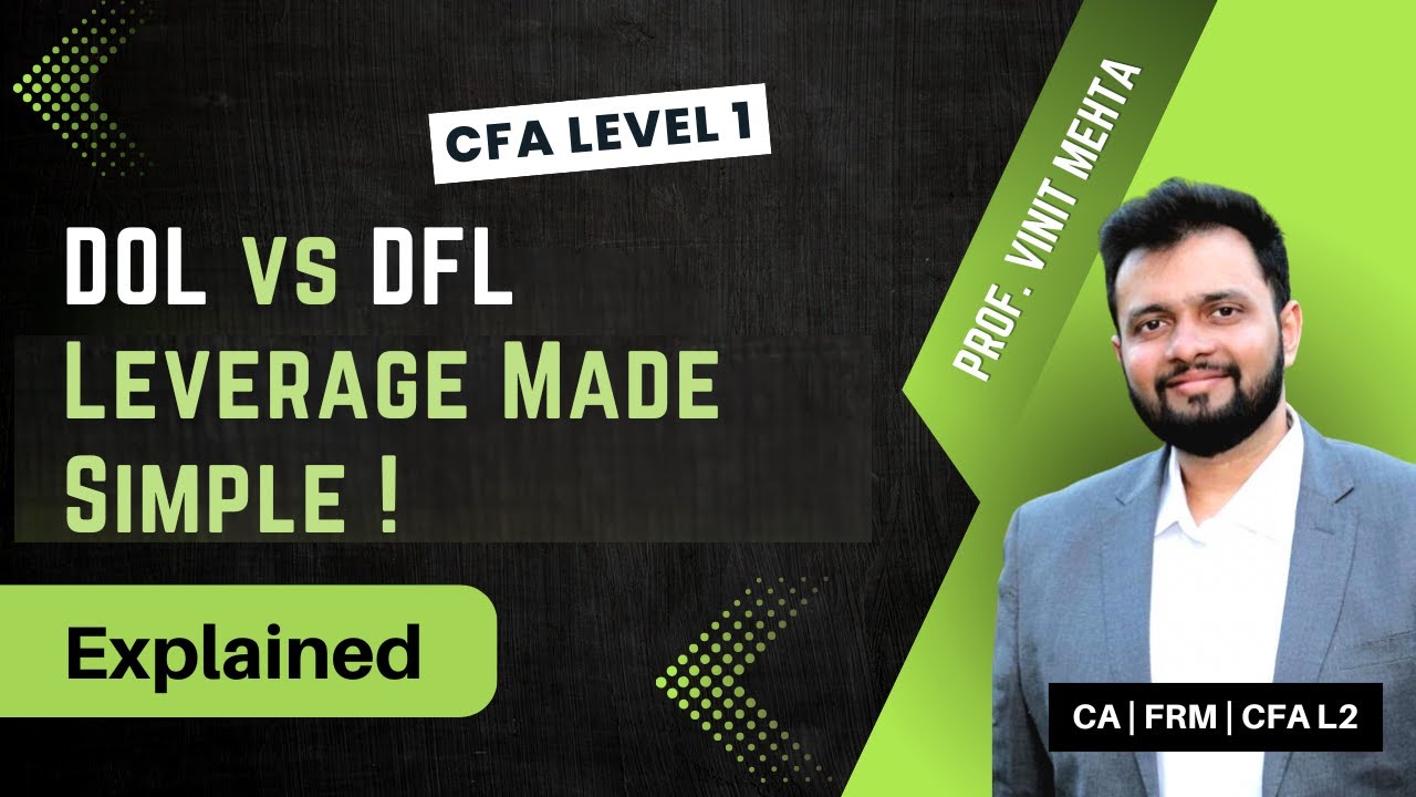 Operating Leverage & Degree of Financial Leverage| Hinglish| Finance ...