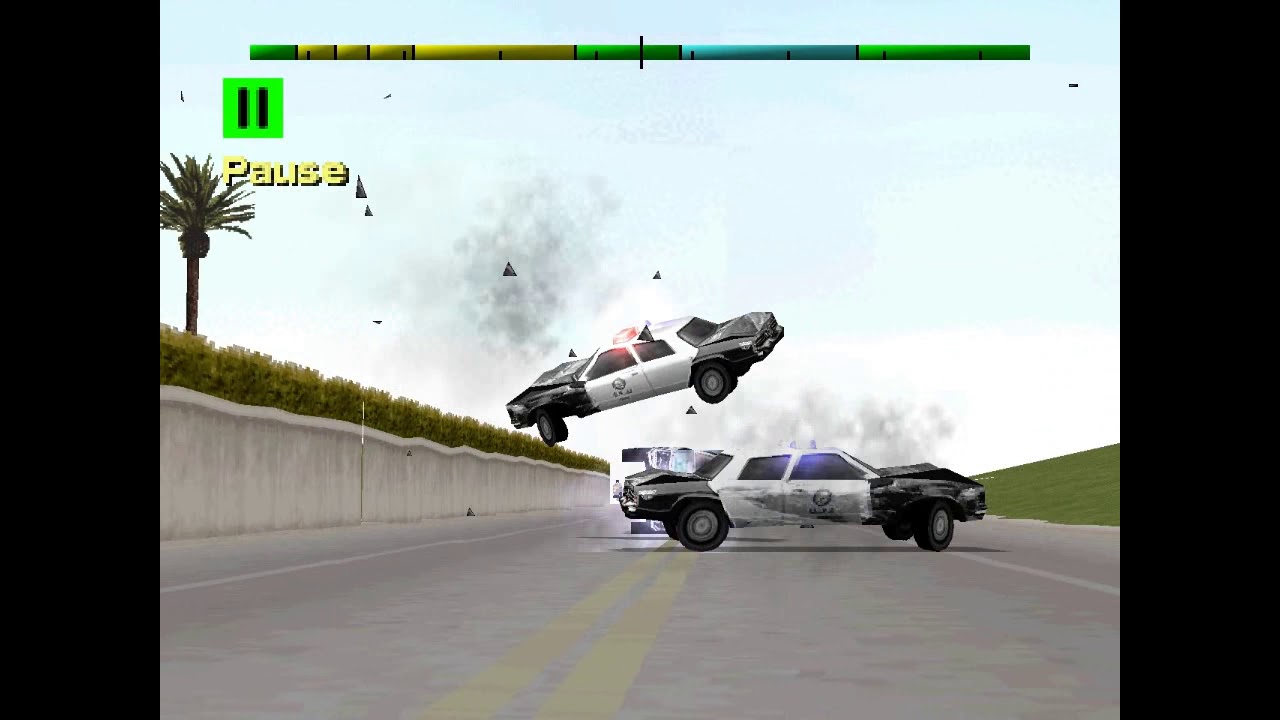 Driver 2 - Las Vegas car chase - YouTube